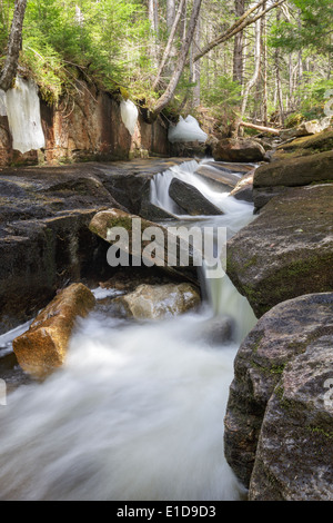 Black Brook in Carroll, New Hampshire USA during the spring months ...