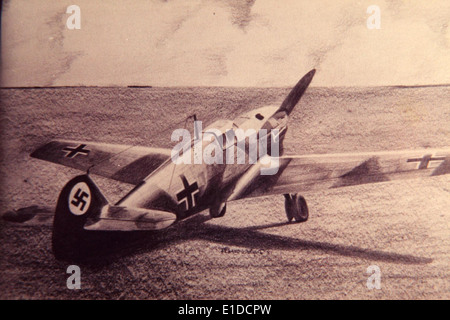 The Messerschmitt Bf 109 was a German fighter aircraft used during ...