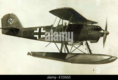 The Heinkel He 60 is a German reconnaissance biplane, known for its ...