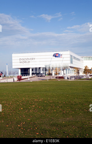 WISCONSIN Milwaukee Exterior of Discovery World museum at Pier ...