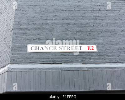 Street Sign to Chance Stock Photo - Alamy