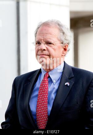 Timothy Broas, United States Ambassador to the Netherlands, arriving ...