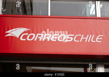 correos chile chilean post logo Punta Arenas Chile Stock Photo - Alamy