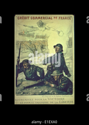 World War One French propaganda postcard Stock Photo - Alamy