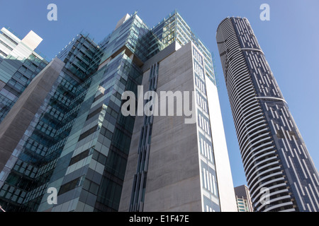 The Meriton Infinity Tower, Brisbane, Queensland, Australia Stock Photo ...
