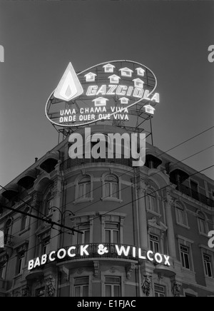 The luminous advertising sign (reclame luminoso) in Lisbon is a key ...