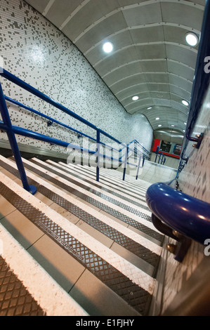 London Underground steps Stock Photo - Alamy