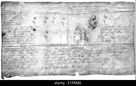 Johann Wolfgang von Goethe 's handwritten manuscript of Prometheus ...