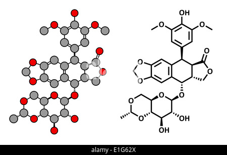 Etoposide drug molecule Stock Photo - Alamy