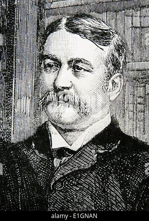 Joseph Norman Lockyer (1836-1920) observing the solar spectrum through ...