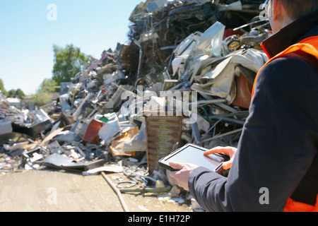 Scrap metal recycling Stock Photo - Alamy