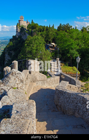 San Marino. Rocca fratta, Fratta Tower. Monte Titano. Republic of San ...
