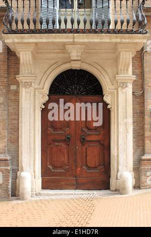 Renaissance style front door Stock Photo - Alamy