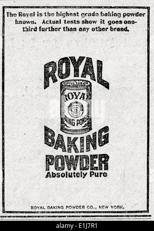 Royal Baking Powder Stock Photo - Alamy