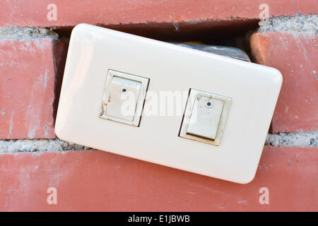 Broken switch light electronic Stock Photo - Alamy