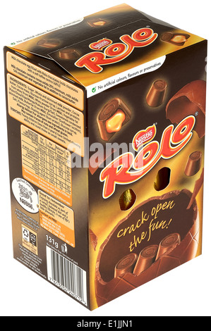 Nestle Rolo chocolate Easter egg 2013 Stock Photo - Alamy