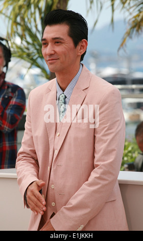 Actor Jun Murakami at the photo call for the film Still The Water ...