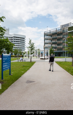 Exterior of Lister Hospital, Stevenage, Hertfordshire, England, GB, UK ...