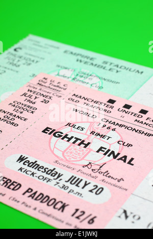 1966 World Cup tickets the Eighth Final match - Hungary V Bulgaria and ...