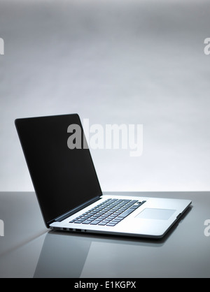A close up shot of a open laptop Stock Photo - Alamy