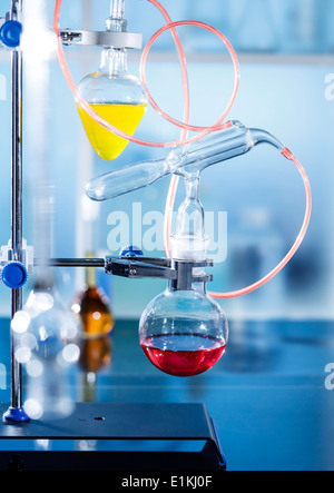 laboratory equipment used in the medical world health. Used to analyze ...