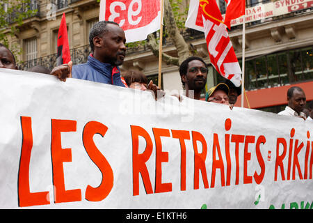 Labor day demonstration Stock Photo - Alamy