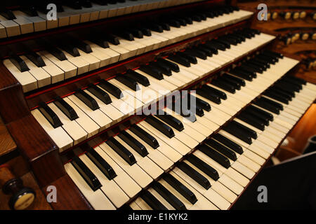 The organs of St Sulpice church Stock Photo - Alamy