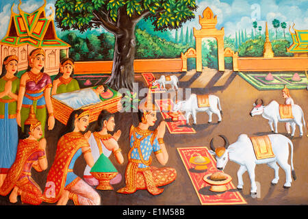 The Life of the Buddha, Siddhartha Gautama. During a visit to Rajagaha ...