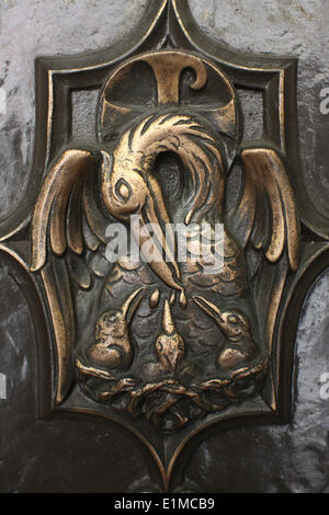 The pelican : symbol of the Passion of Jesus and of the Eucharist ...
