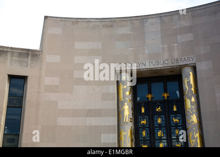 The Brooklyn public library Stock Photo - Alamy