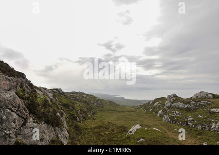 View from Calum’s Road on the Isle of Raasay, Scotland, UK Stock Photo ...