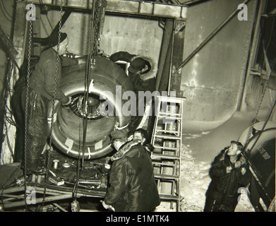 The Convair 880, equipped with a General Electric CJ-805-3 turbojet ...