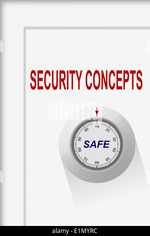 Safe Icon, Vector Illustration, Finance Glyph Stock Photo - Alamy