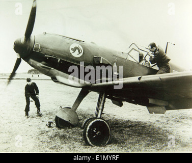 The Messerschmitt BF 109B was a German single-engine fighter aircraft ...