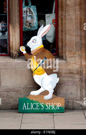 Alices Shop. The Alice in Wonderland Shop, Oxford, England Stock Photo ...
