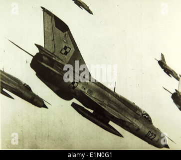 The MiG-21, also known as 'Fishbed,' is a Soviet-designed jet fighter ...