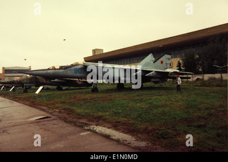 The MiG-25RU, also known as the Foxbat, was a Soviet interceptor ...