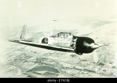 Model of the Mitsubishi A6M 'Zero', long-range Japanese World War Two ...