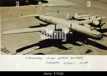 Nakajima, G8N, Renzan ""Mountain Range"" Navy 18-Shi bomber Rita Stock ...
