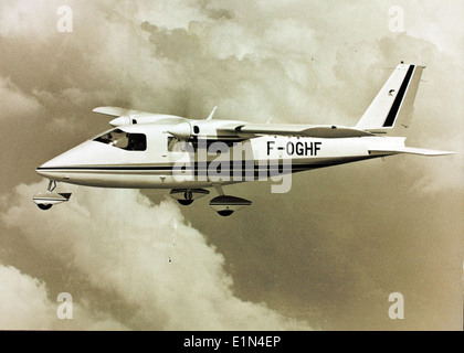 The Partenavia P-68C is a light twin-engine aircraft, known for its ...