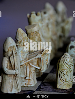 Images of Lewis Chessmen. The original chessmen were found near Uig on ...