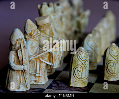 Images of Lewis Chessmen. The original chessmen were found near Uig on ...