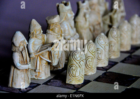 Images of Lewis Chessmen. The original chessmen were found near Uig on ...