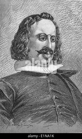 Francisco de Quevedo (1580-1645). Spanish writer. Baroque Era. Spanish ...