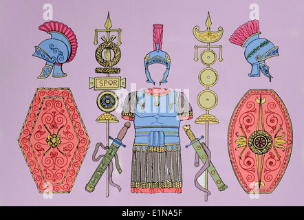 military, Ancient World, Roman Empire, Roman sentinels, 2nd century AD ...