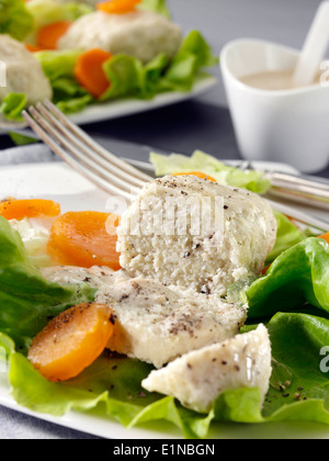 Gefilte fish with carrot. Plate of traditional Passover Pesach gefilte ...