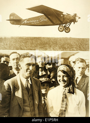 In 1927, the Stinson SM-1 American Girl, piloted by Haldeman and Elder ...