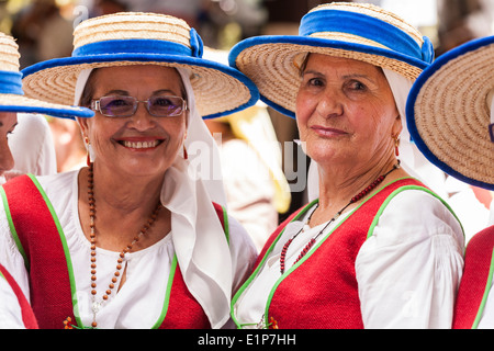 Canarian people celebrate their national day dressed in traditional ...