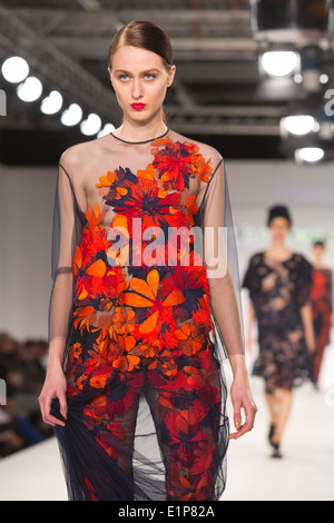 George Gold Award Winner Grace Weller with her collection at Graduate ...