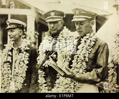 In 1925, Cmdr. John Rodgers completed the first successful trans ...